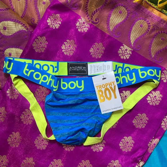 Andrew Christian | Underwear & Socks | Andrew Christian Blue And Green ...
